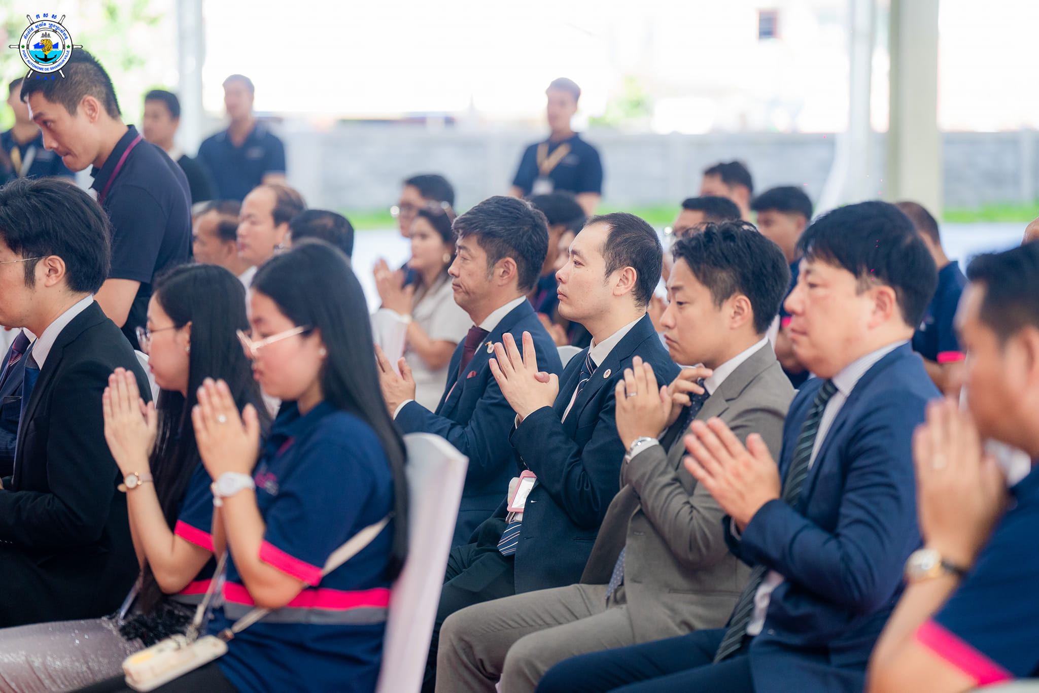 Held a completion ceremony of its own Sihanoukville FTZ Logistcs Center ...