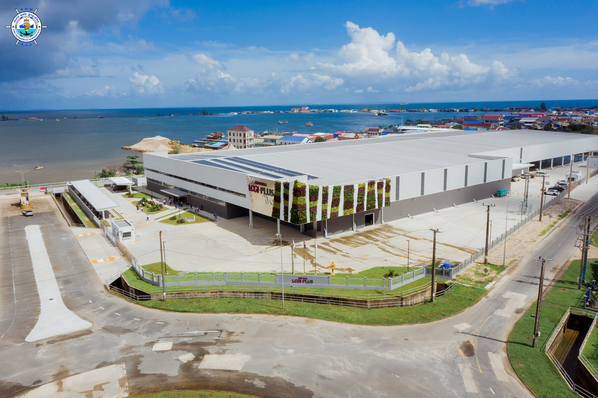 Held a completion ceremony of its own Sihanoukville FTZ Logistcs Center ...
